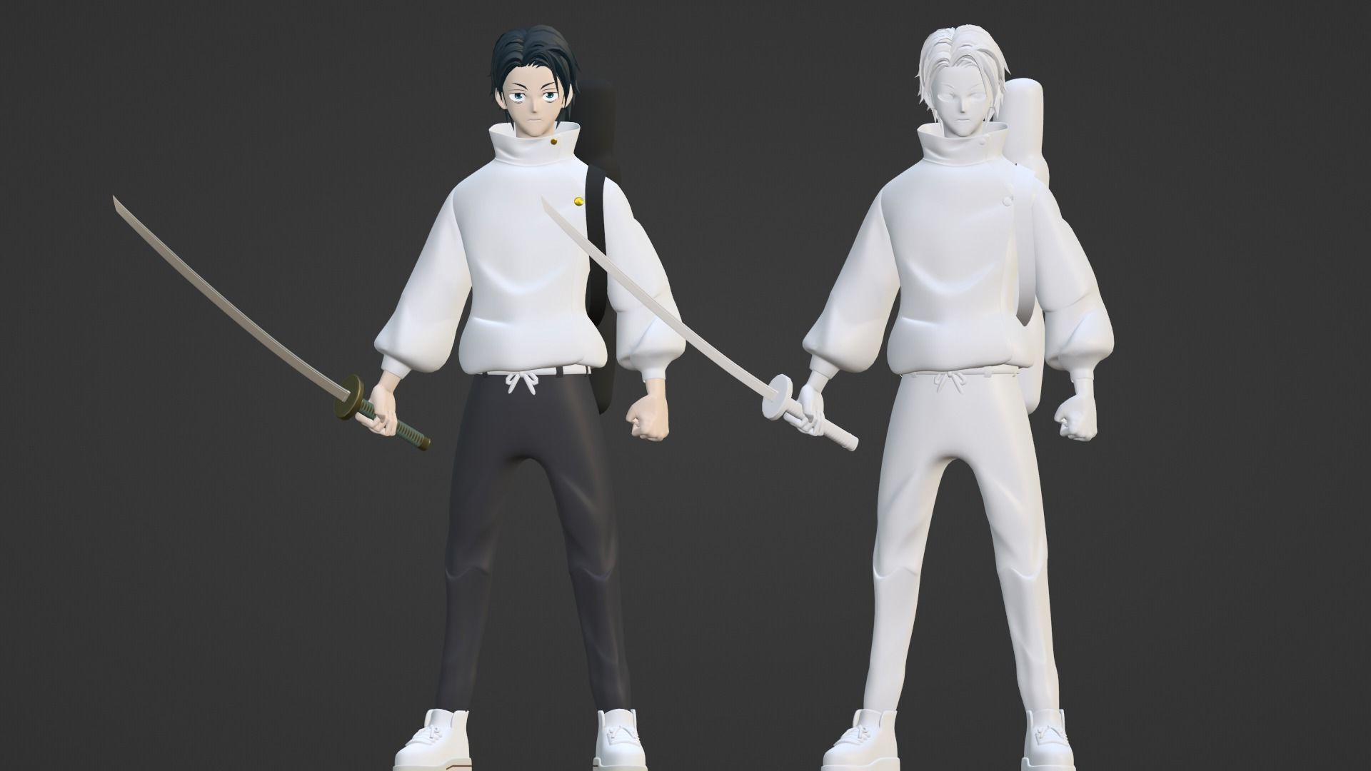 Yuta Okkotsu - Jujutsu Kaisen 3D model rigged | CGTrader