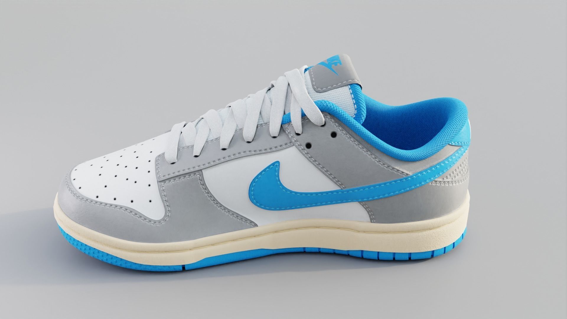 Nike Dunk Low 3D model | CGTrader