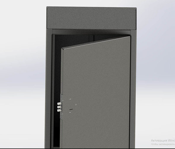 Sheet metal Safe box Solidworks 3d and dxf files 3D model | CGTrader