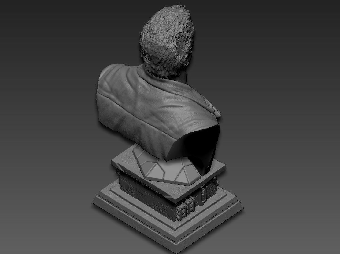 Terminator 2 Bust 3D model 3D printable | CGTrader