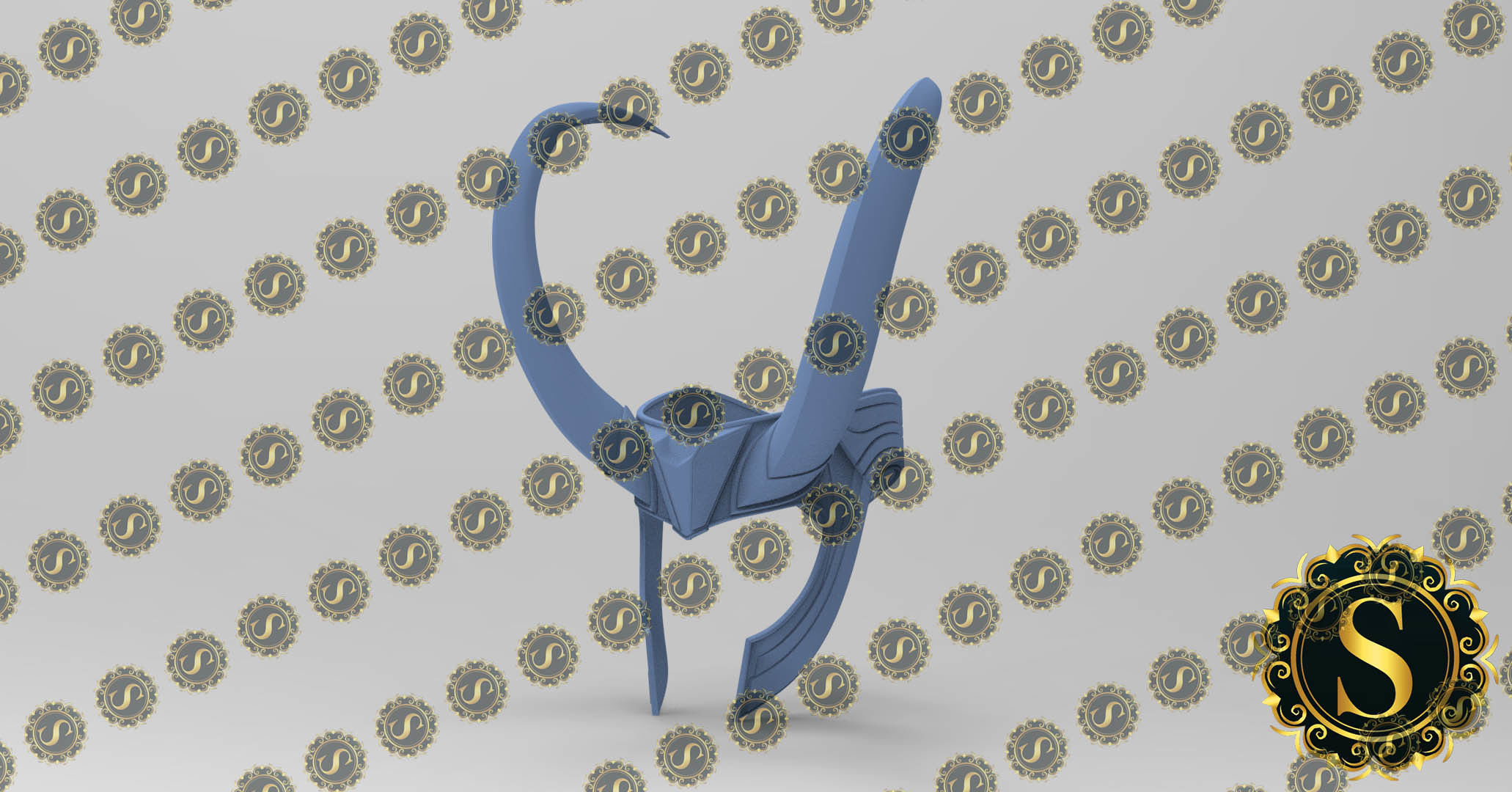 Loki New Helmet Crown Thor Ragnarok Version for 3d printing 3D model ...