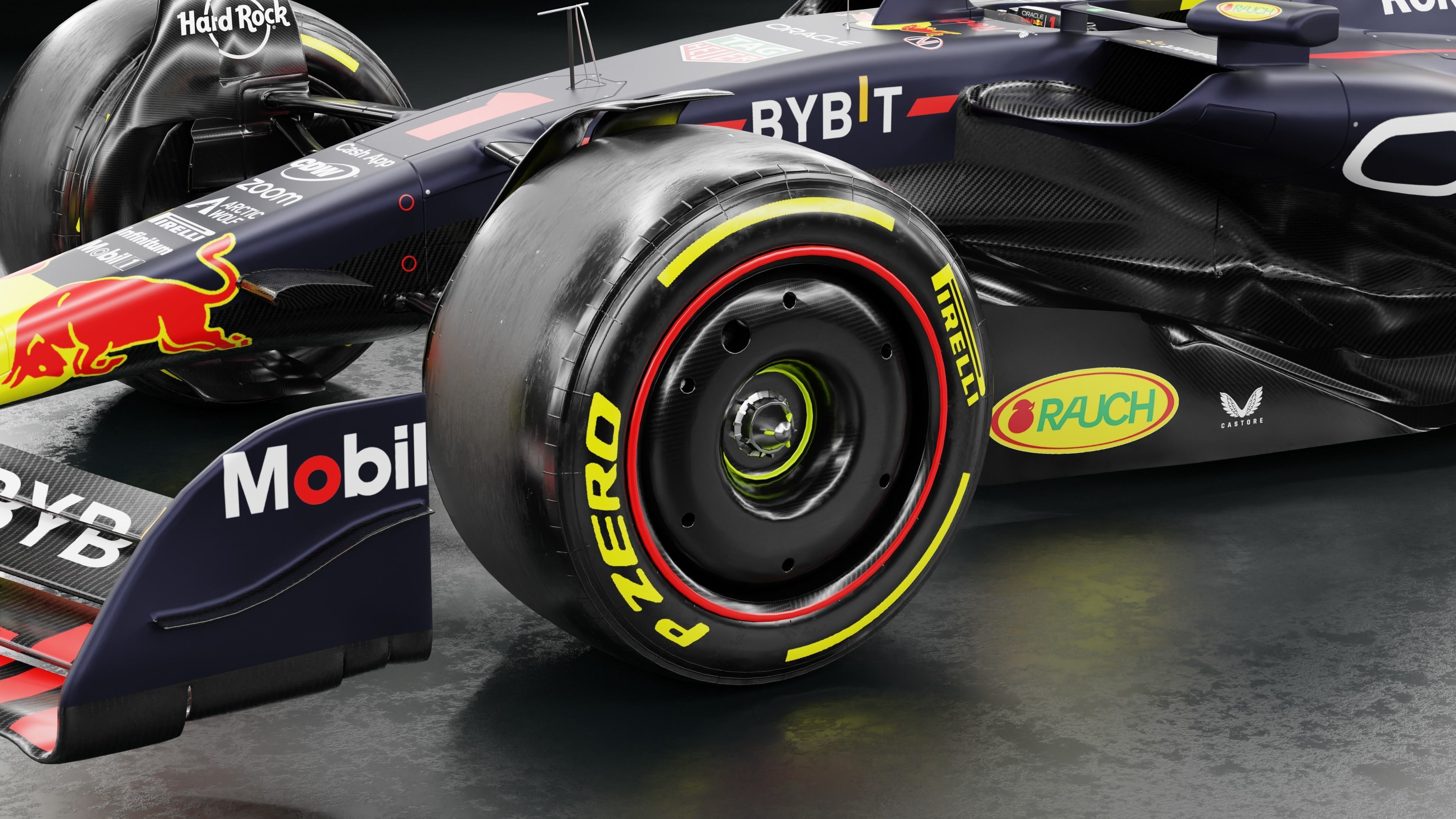 3D model F1 2023 RedBull RB19 VR / AR / low-poly | CGTrader