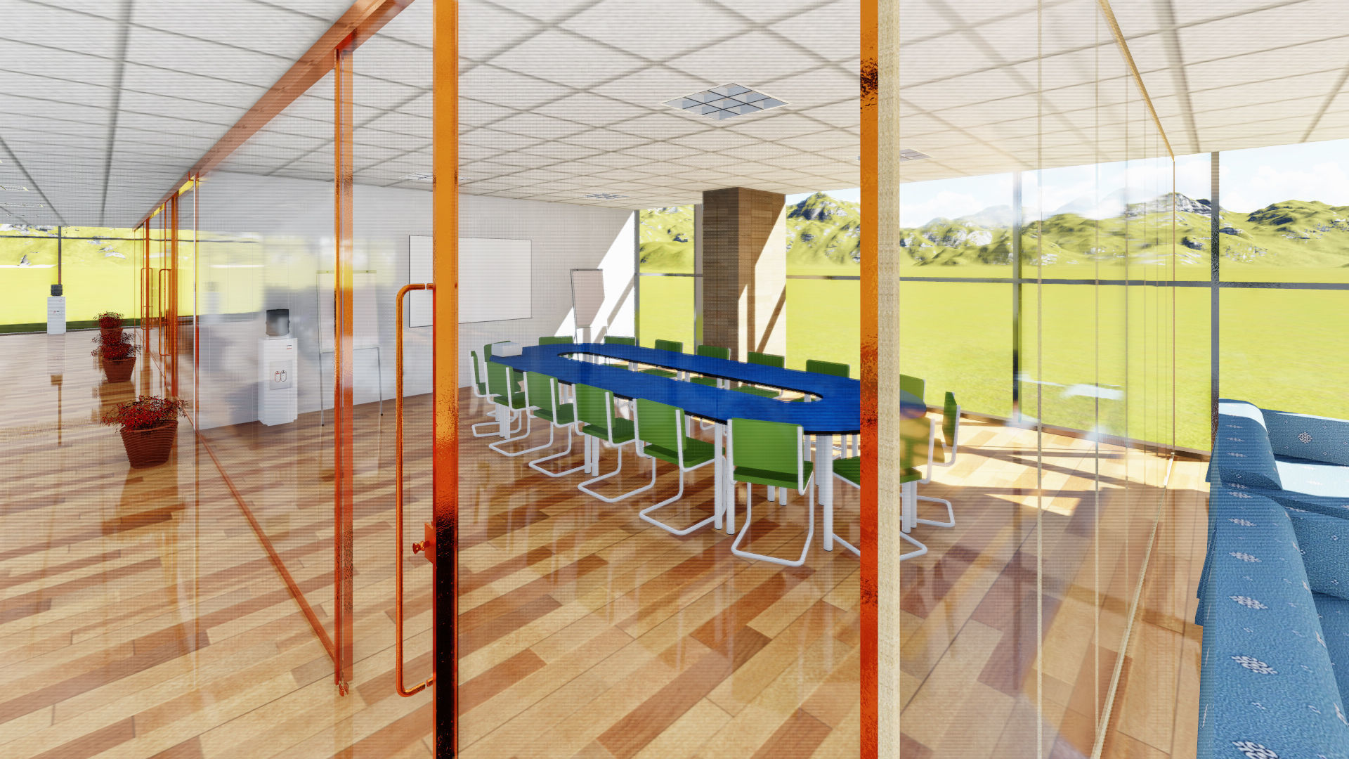 office interior building 3D model | CGTrader
