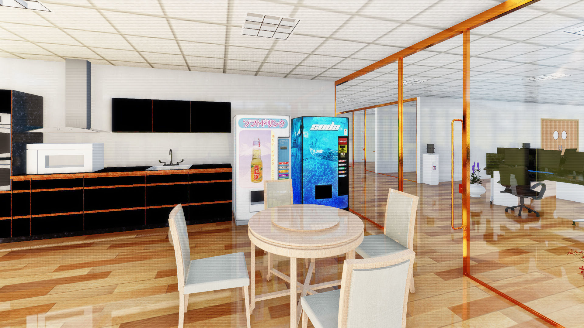 office interior building 3D model | CGTrader