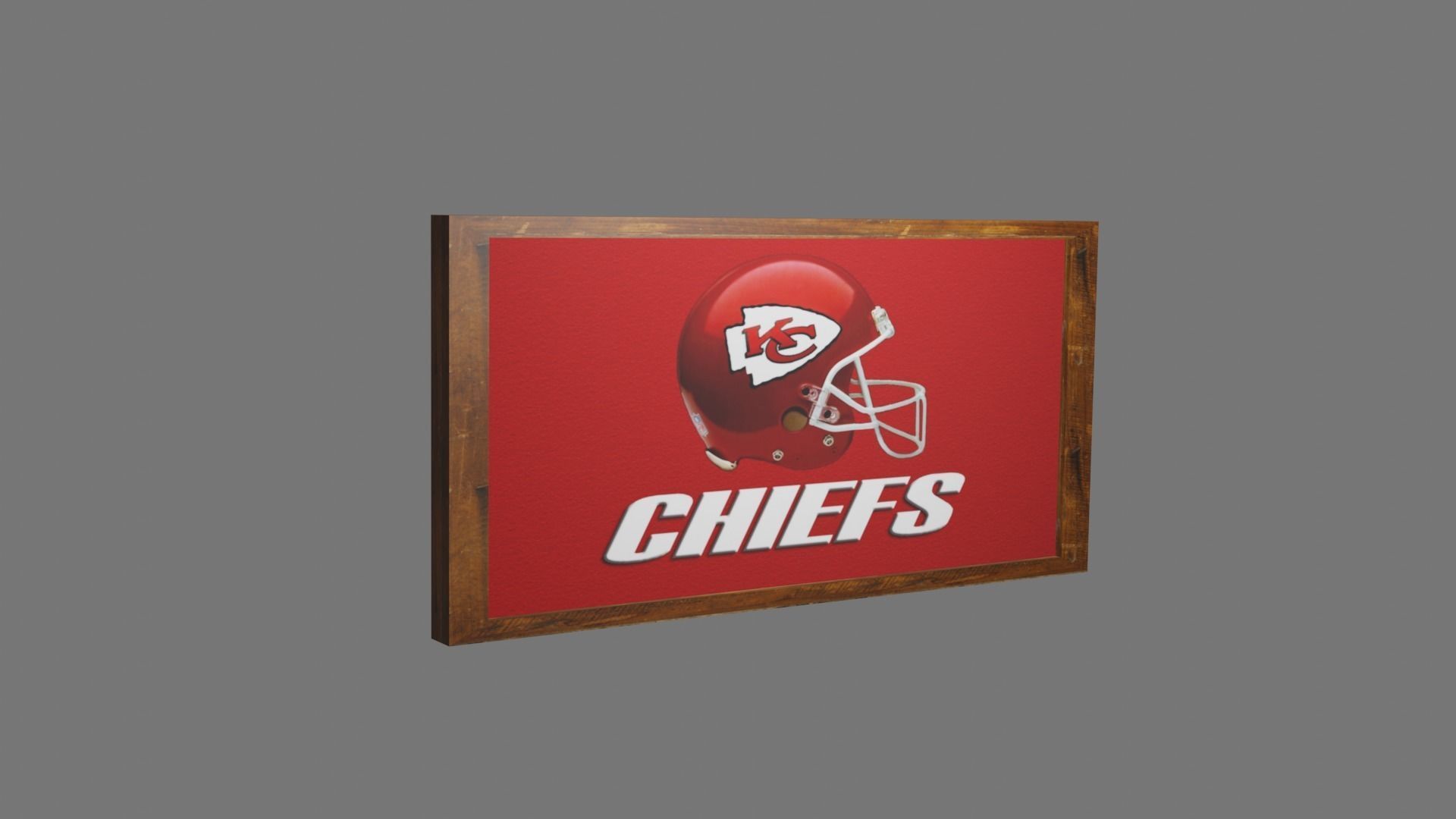 3D model Kansas City Chiefs Picture VR / AR / low-poly | CGTrader