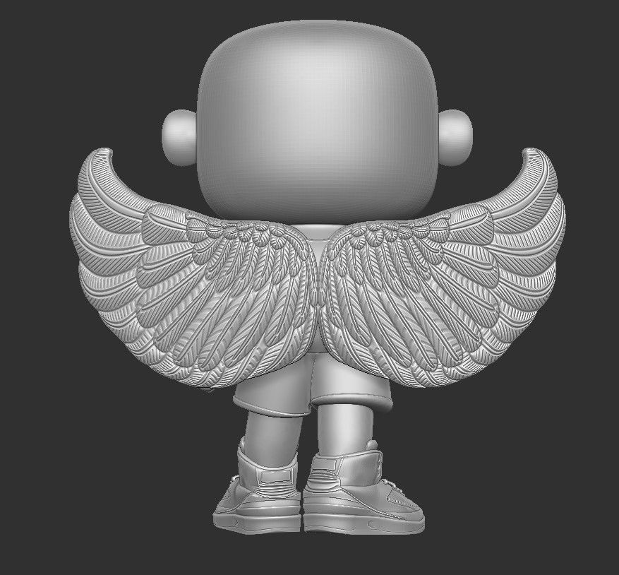 Funko Pop 3D print ready model stl 3D model 3D printable | CGTrader