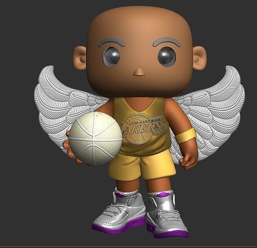 Funko Pop 3D print ready model stl 3D model 3D printable | CGTrader