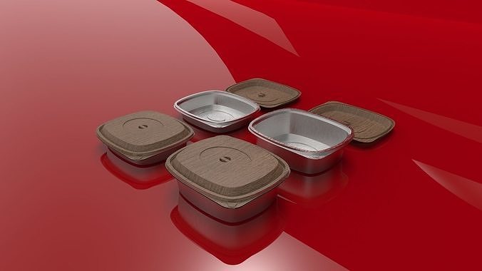 3D model Launchbox Food VR / AR / low-poly | CGTrader