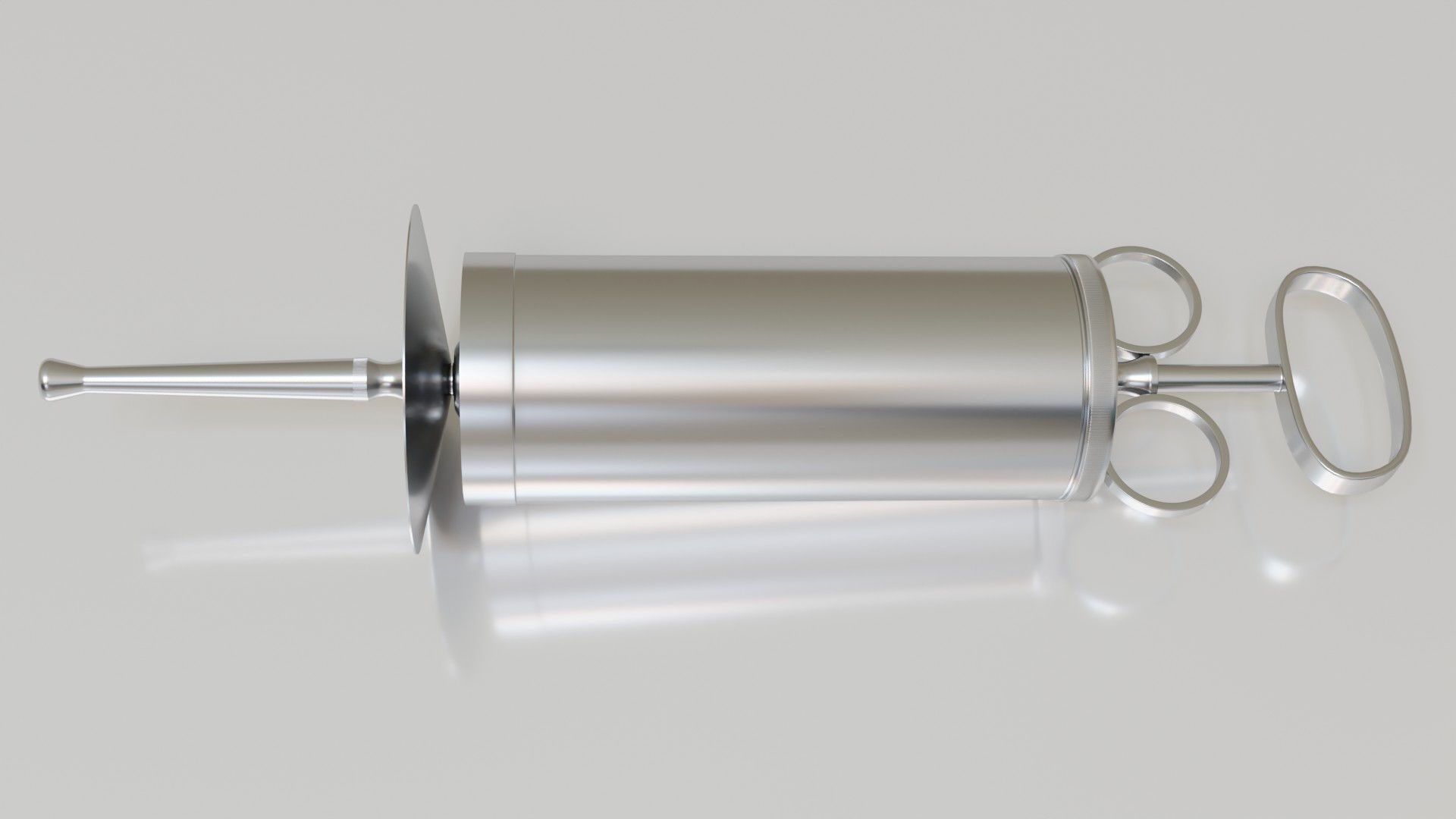 Metallic ears syringe 3D model | CGTrader