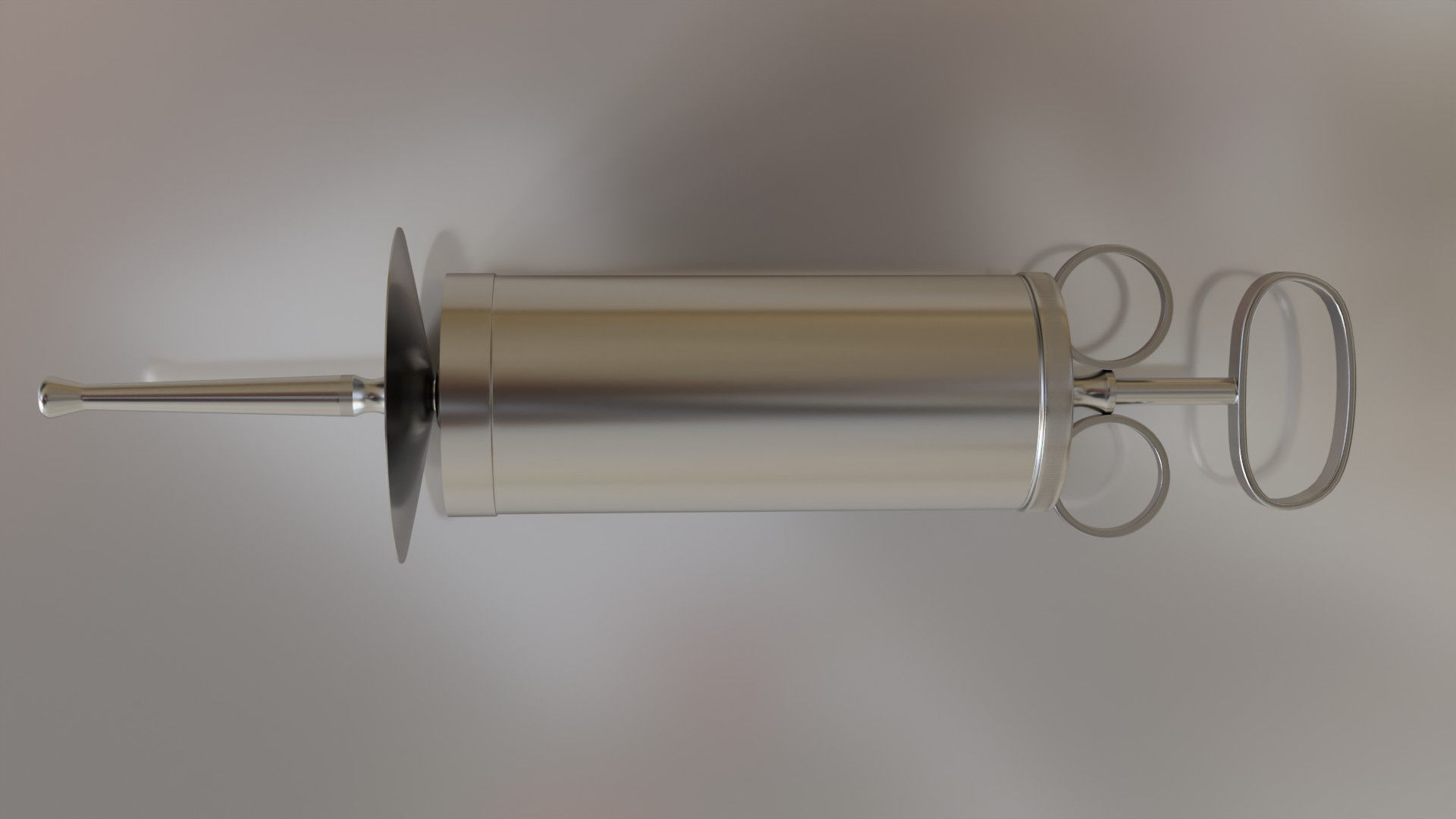 Metallic ears syringe 3D model | CGTrader