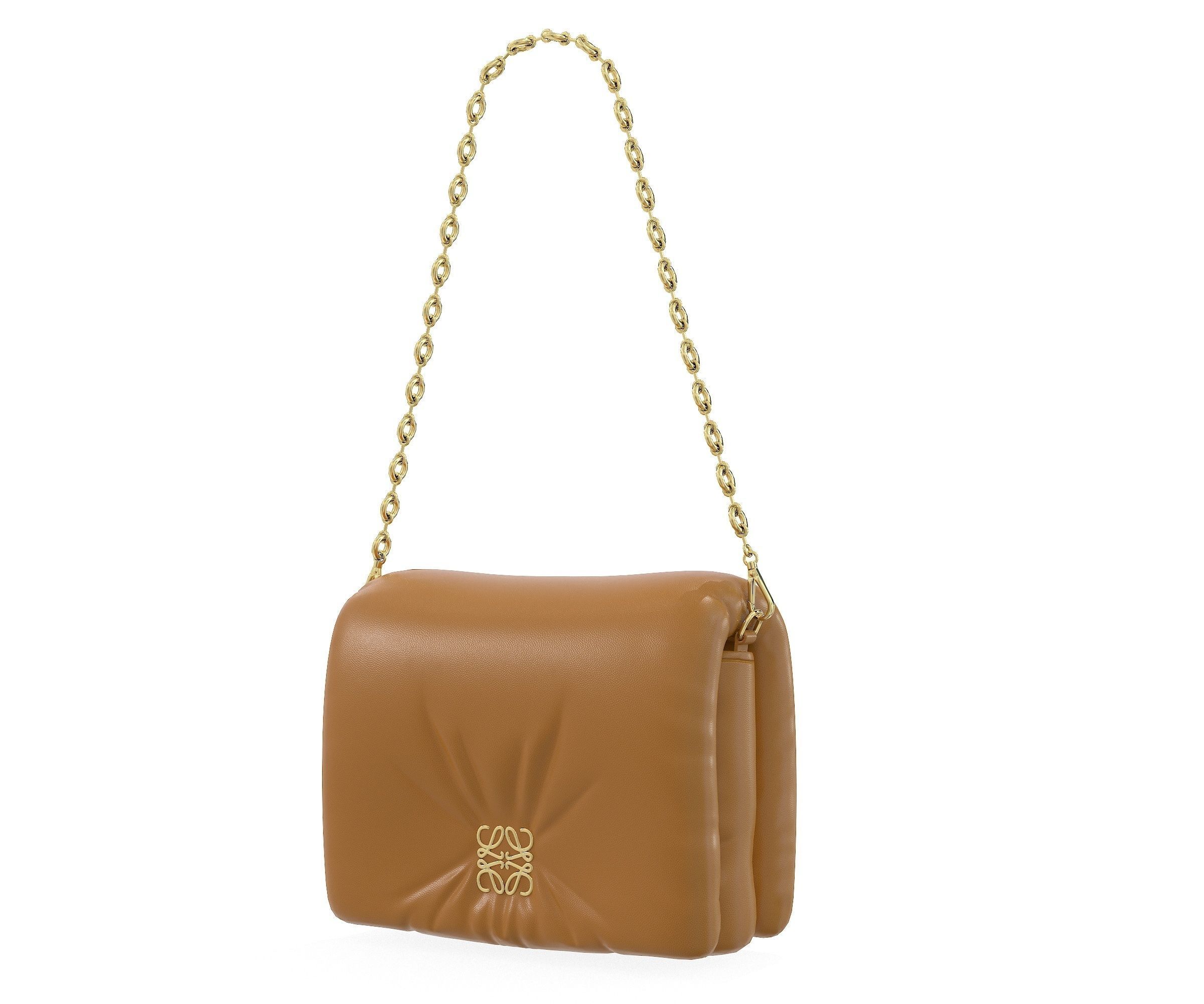 3D model LOEWE Puffer Goya Bag VR / AR / low-poly | CGTrader