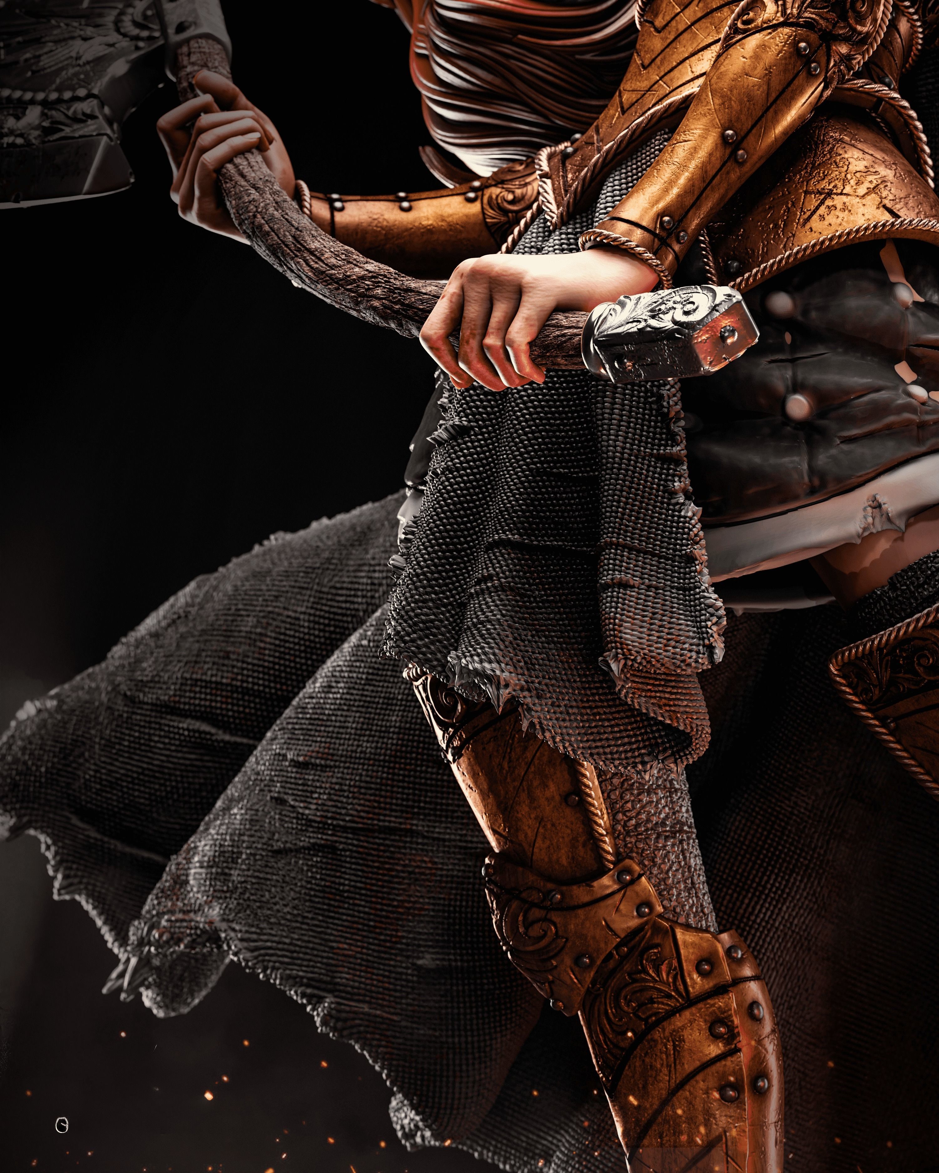 Valkyrie 3D Print 3D model 3D printable | CGTrader