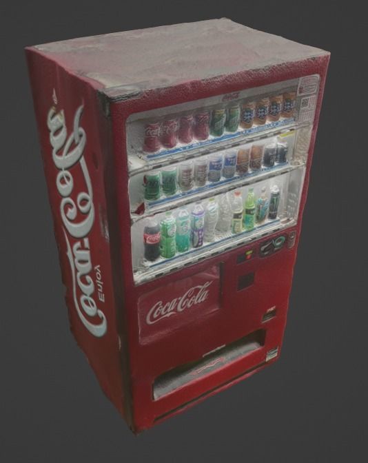Vending machine 3D model | CGTrader