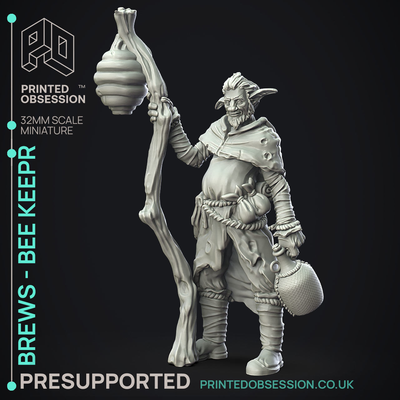 3D Printable TTRPG - PRESUPPORTED - 32mm Scale 3D model 3D printable ...