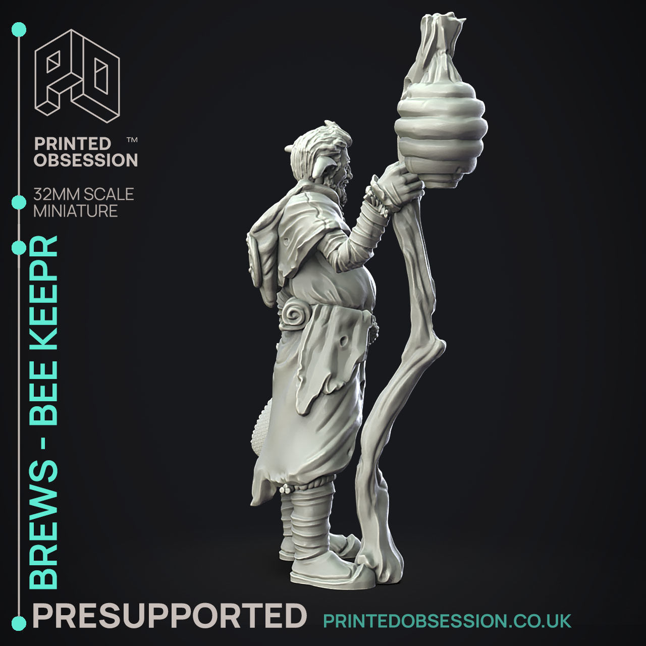 3D Printable TTRPG - PRESUPPORTED - 32mm Scale 3D model 3D printable ...