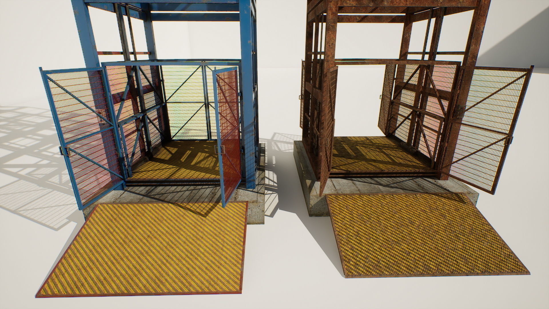 3D model Industrial Elevator Modular VR / AR / low-poly | CGTrader