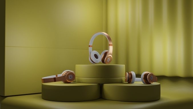 Headphones 3D model animated | CGTrader