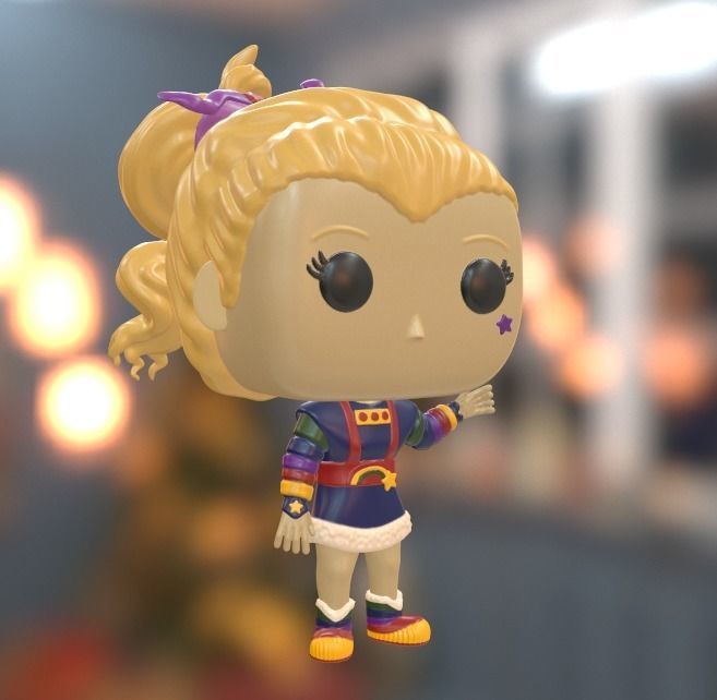 Funko Rainbow Brite 3D model 3D printable | CGTrader