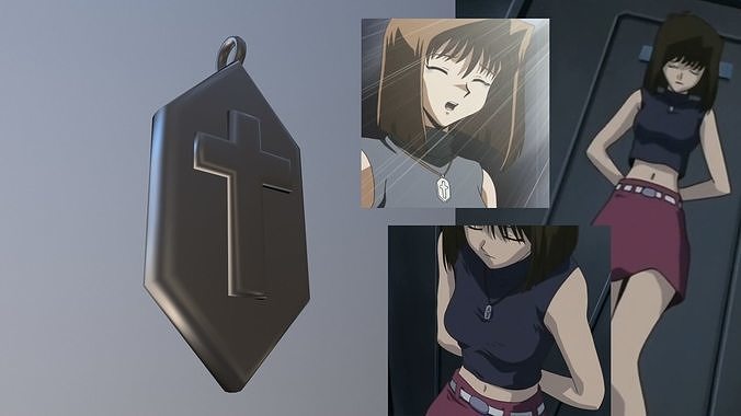 Anzu Pendant Yu-Gi-Oh 3D model 3D printable | CGTrader