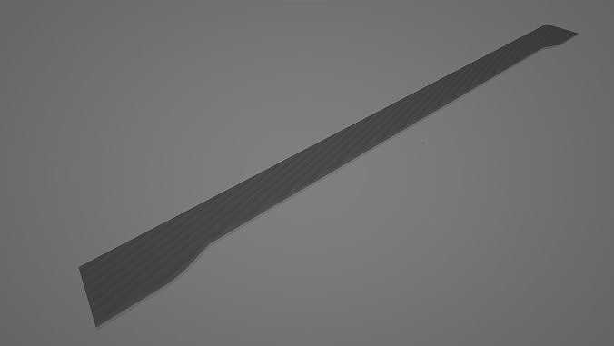 All round side skirt extension 3D model 3D printable | CGTrader