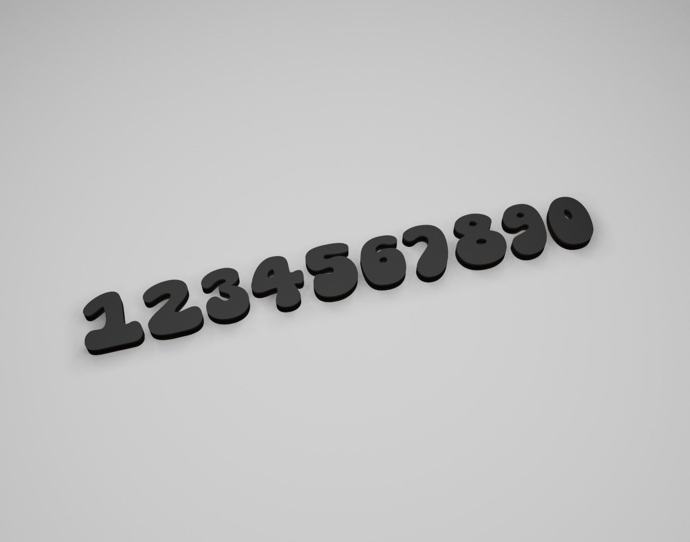 SuperFunky Text Font 3D Printing STL Collection 3D model 3D printable ...