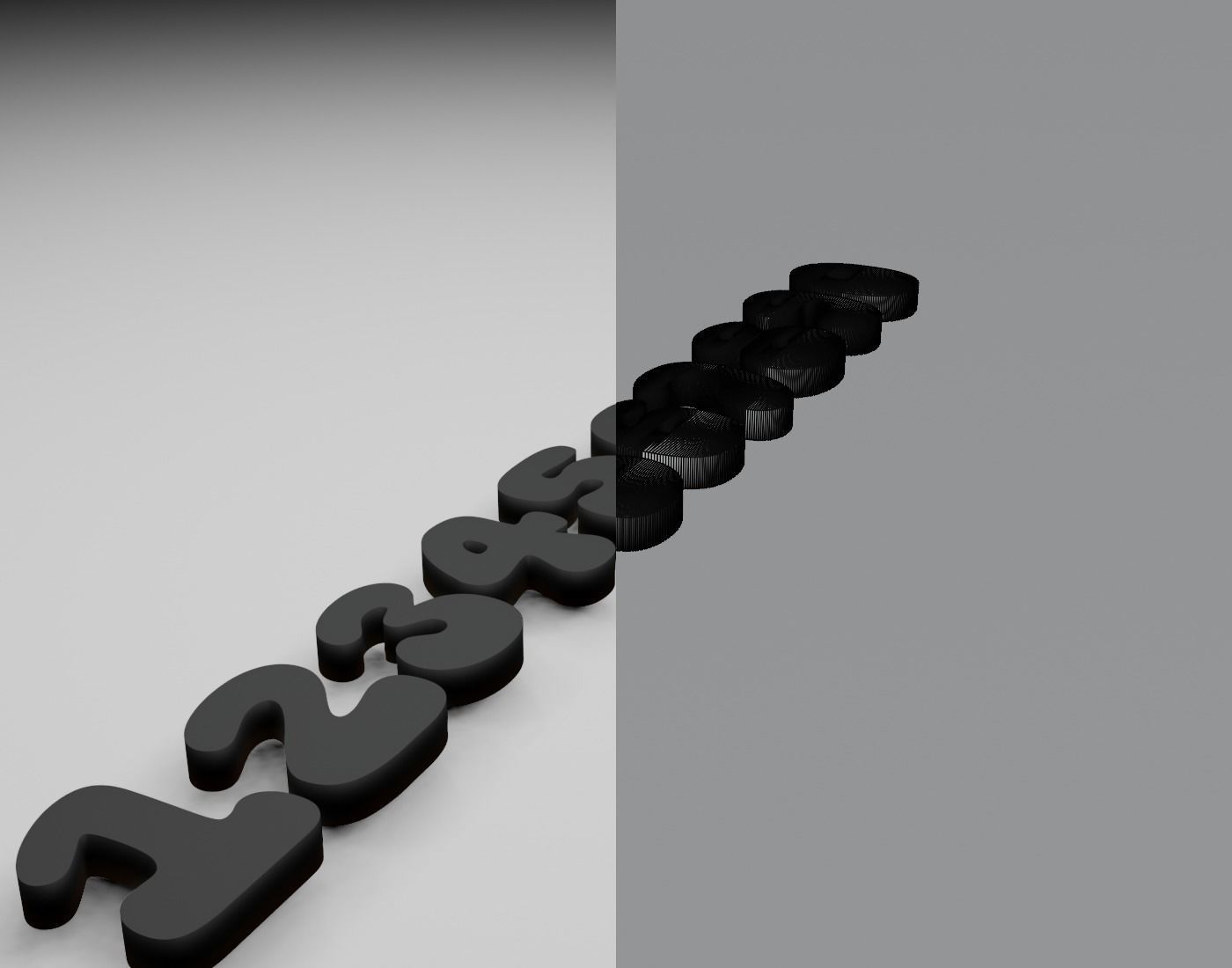 SuperFunky Text Font 3D Printing STL Collection 3D model 3D printable ...