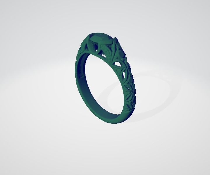 Wedding Ring 3D Scan 3D model 3D printable | CGTrader