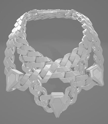 3D model Triple Stacked Chain T2 VR / AR / low-poly | CGTrader