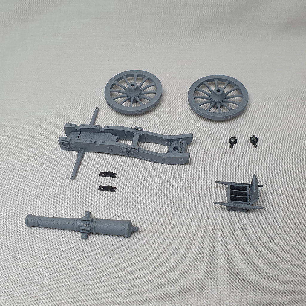 French 12-pounder Cannon 3D model 3D printable | CGTrader