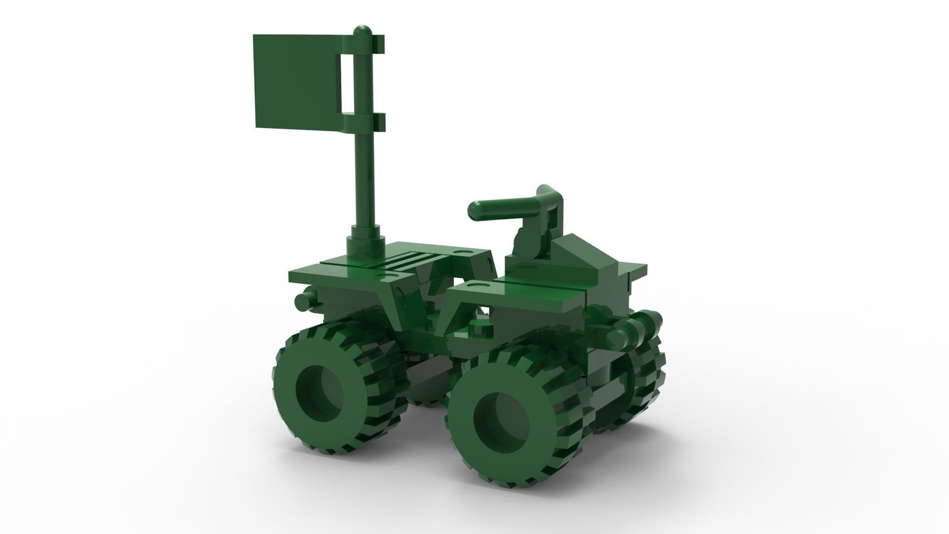 Simple Lego CAR in STEP file format free 3D model 3D printable | CGTrader
