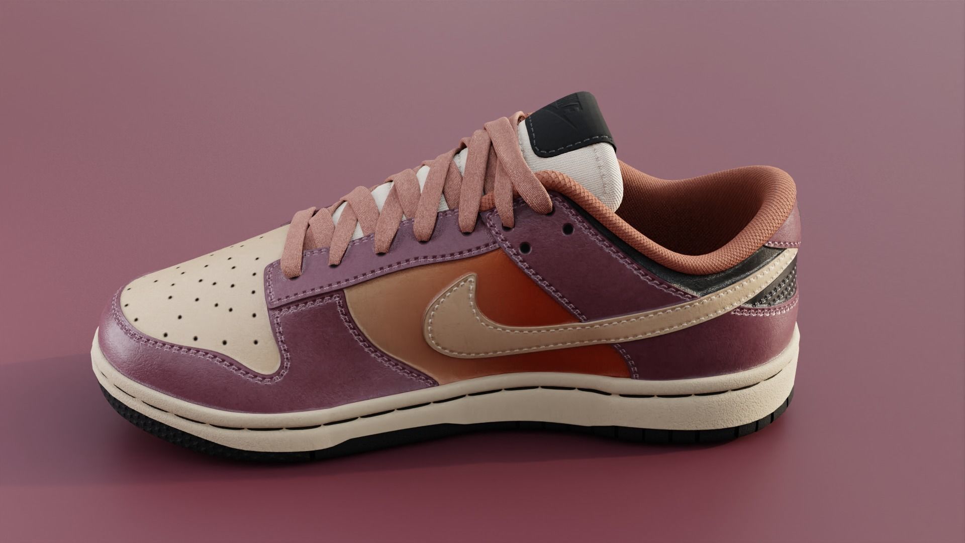 Nike Dunk Low 3D model | CGTrader