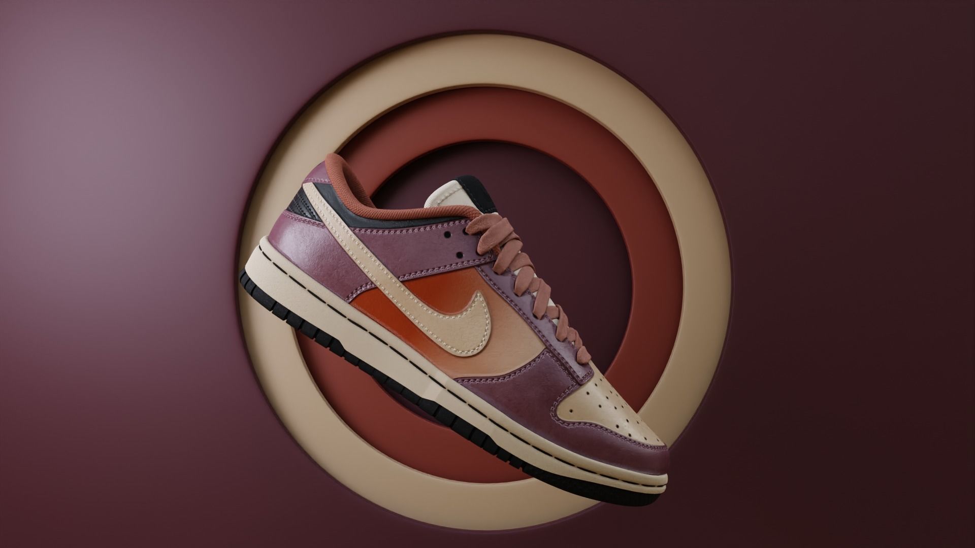 Nike Dunk Low 3D model | CGTrader