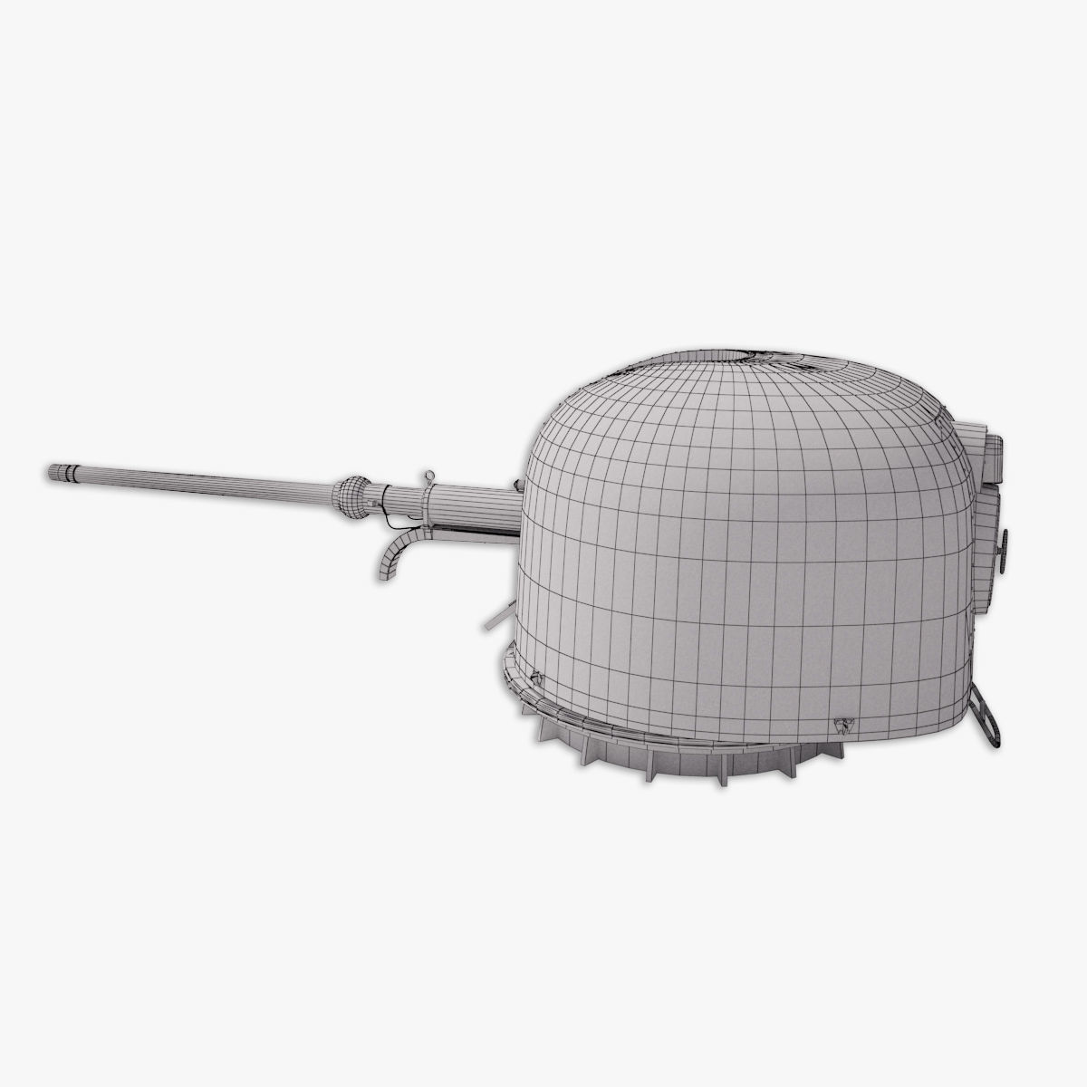 76MM OTO Melara 3D model 3D model | CGTrader