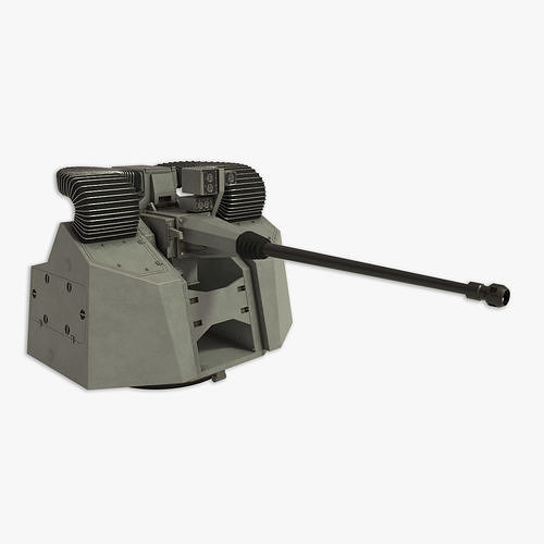 30MM Marlin WS rapid naval gun 3D model 3D model | CGTrader