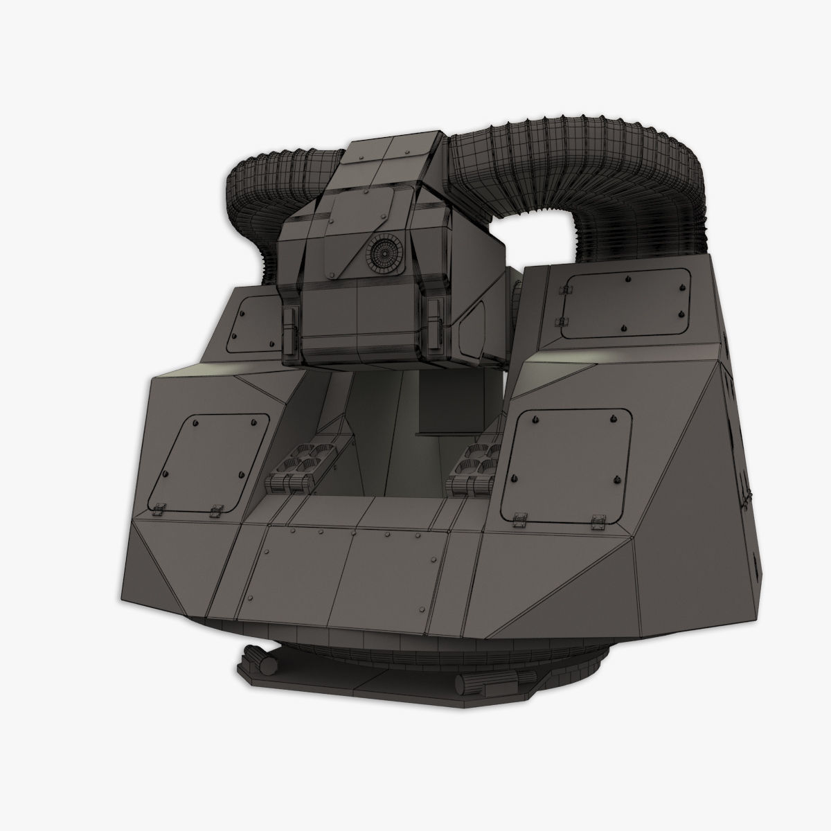 30MM Marlin WS rapid naval gun 3D model 3D model | CGTrader