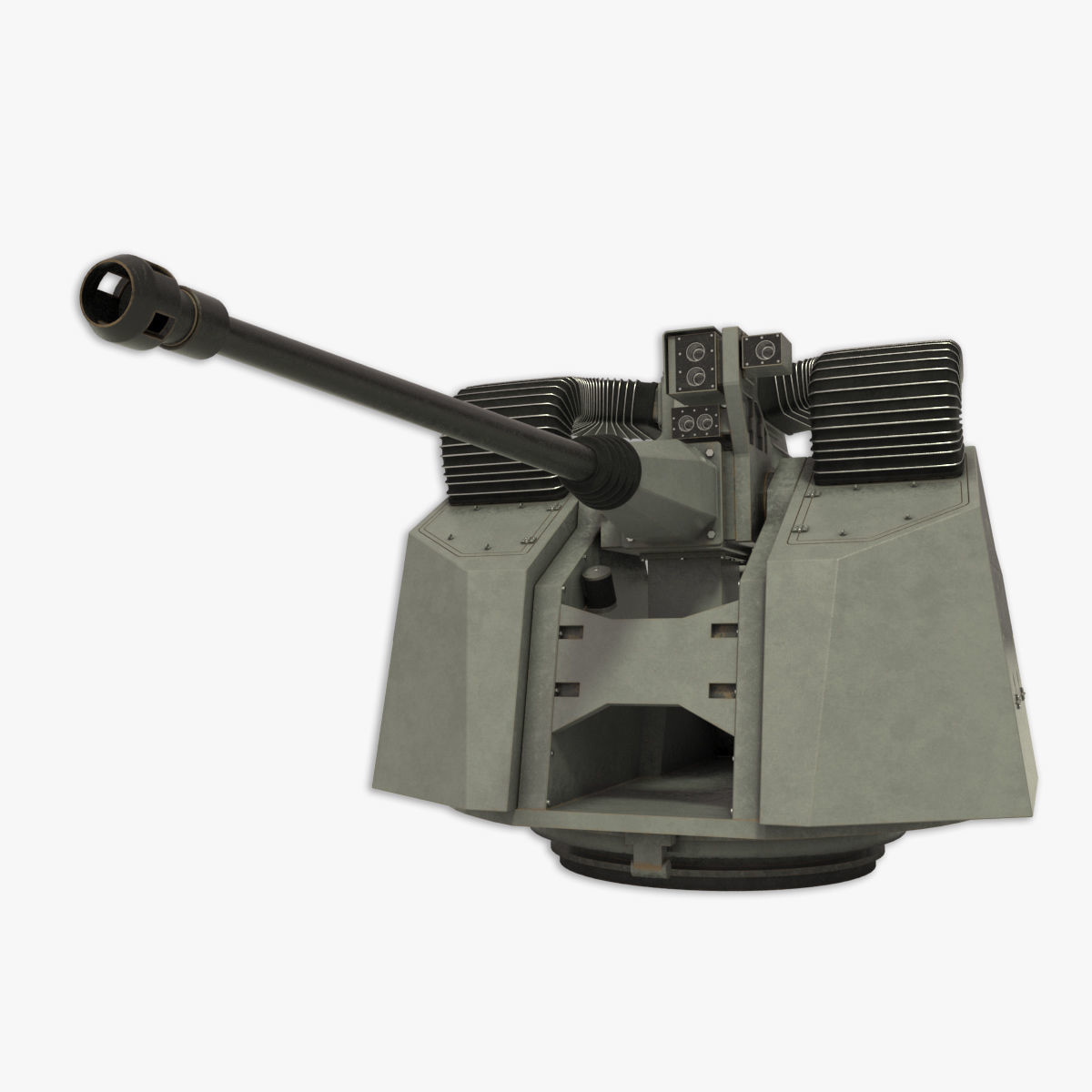 30MM Marlin WS rapid naval gun 3D model 3D model | CGTrader