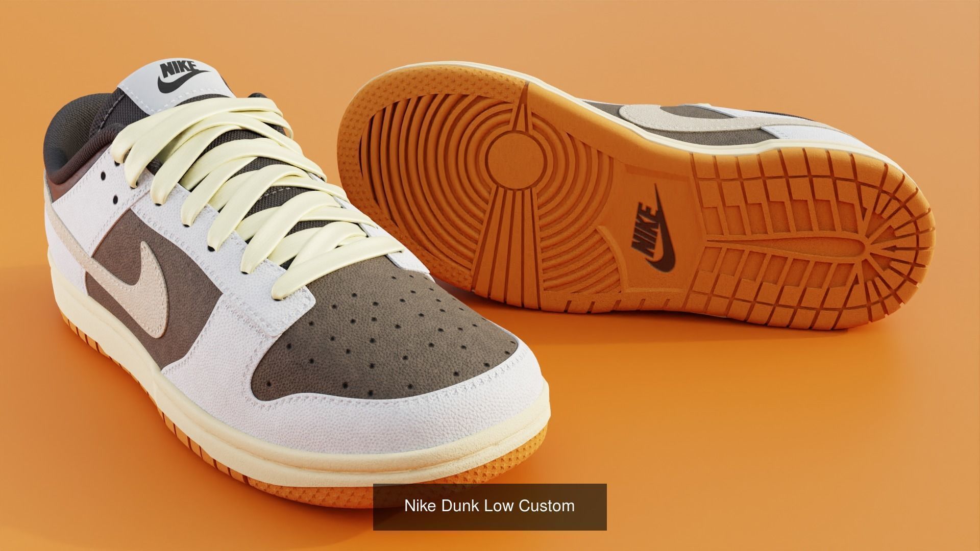 Nike Dunk Low 8 Pieces 3D Model Collection | CGTrader