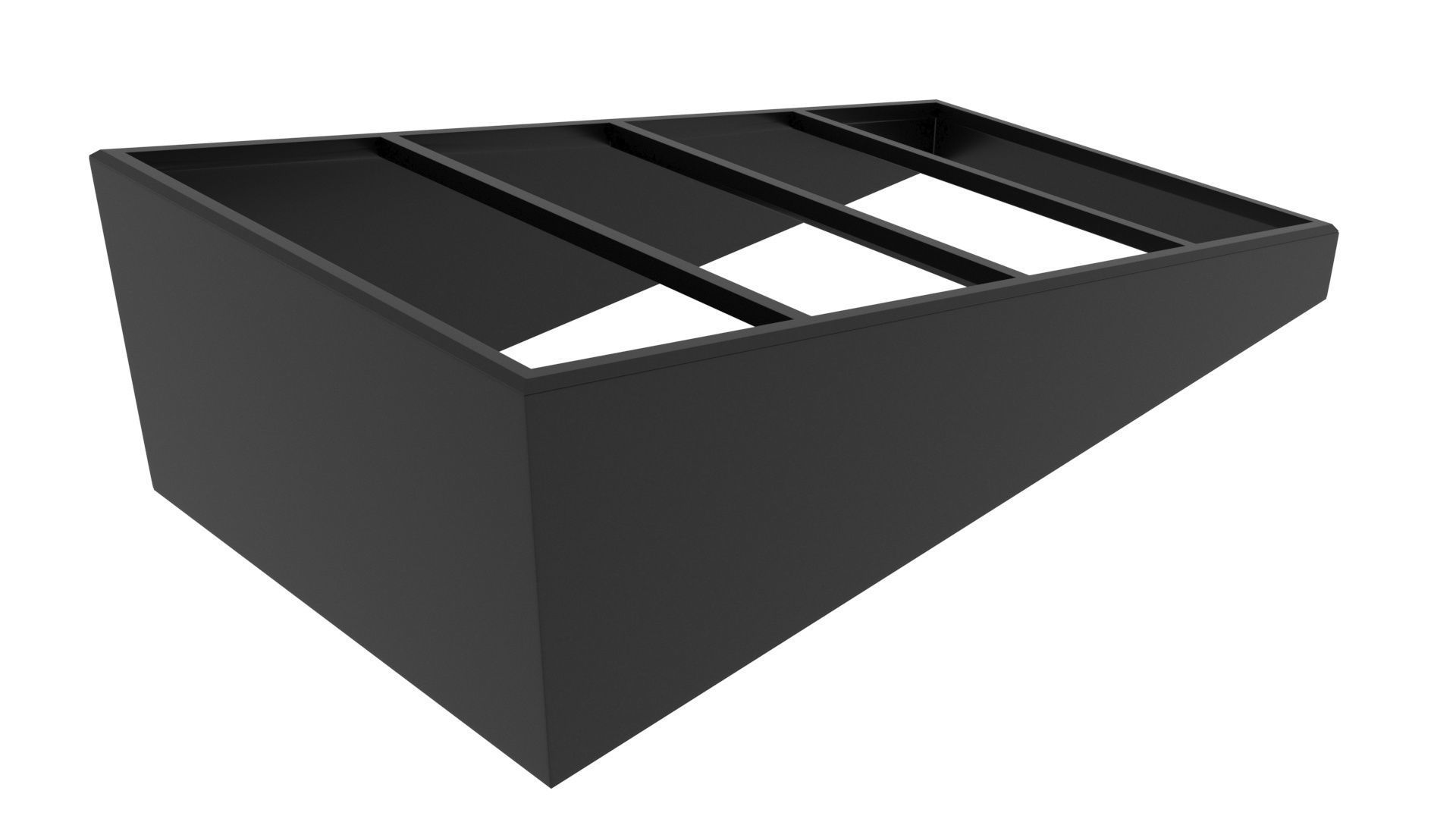 Black Lego Slope Bar 3D model | CGTrader