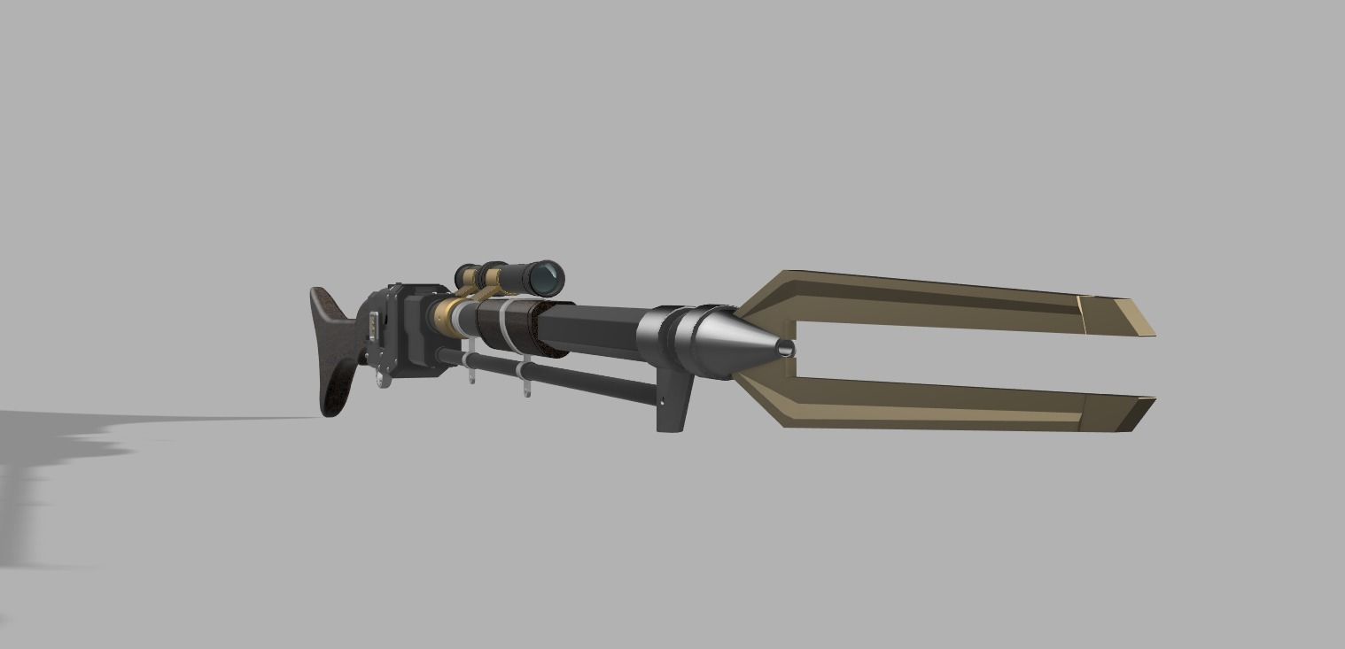 Amban Rifle The Mandalorian 3D model 3D printable | CGTrader