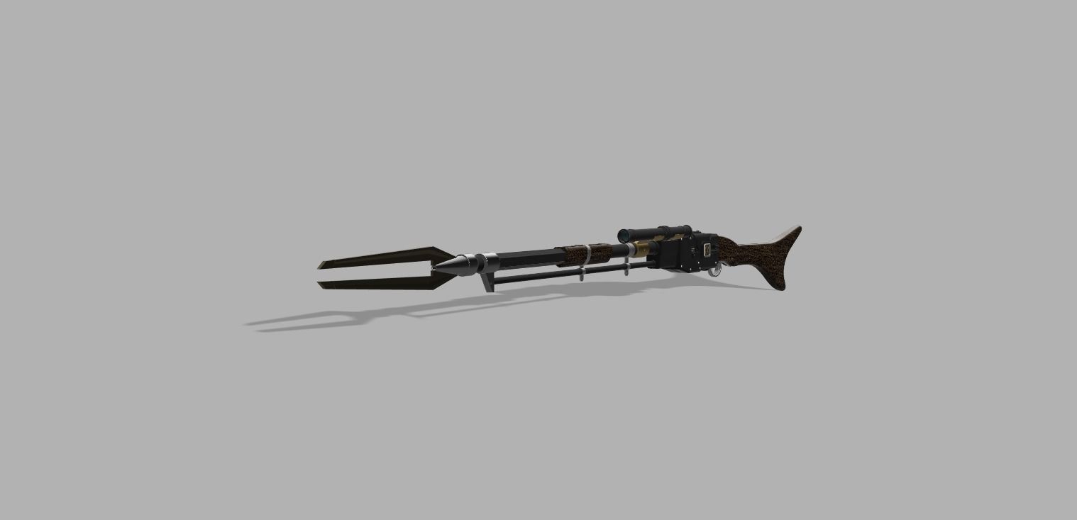 Amban Rifle The Mandalorian 3D model 3D printable | CGTrader