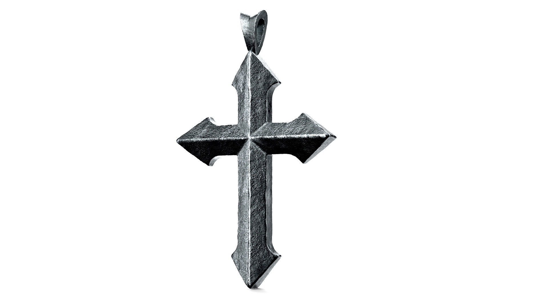 Arrow-shaped Cross STL Files 3D model 3D printable | CGTrader
