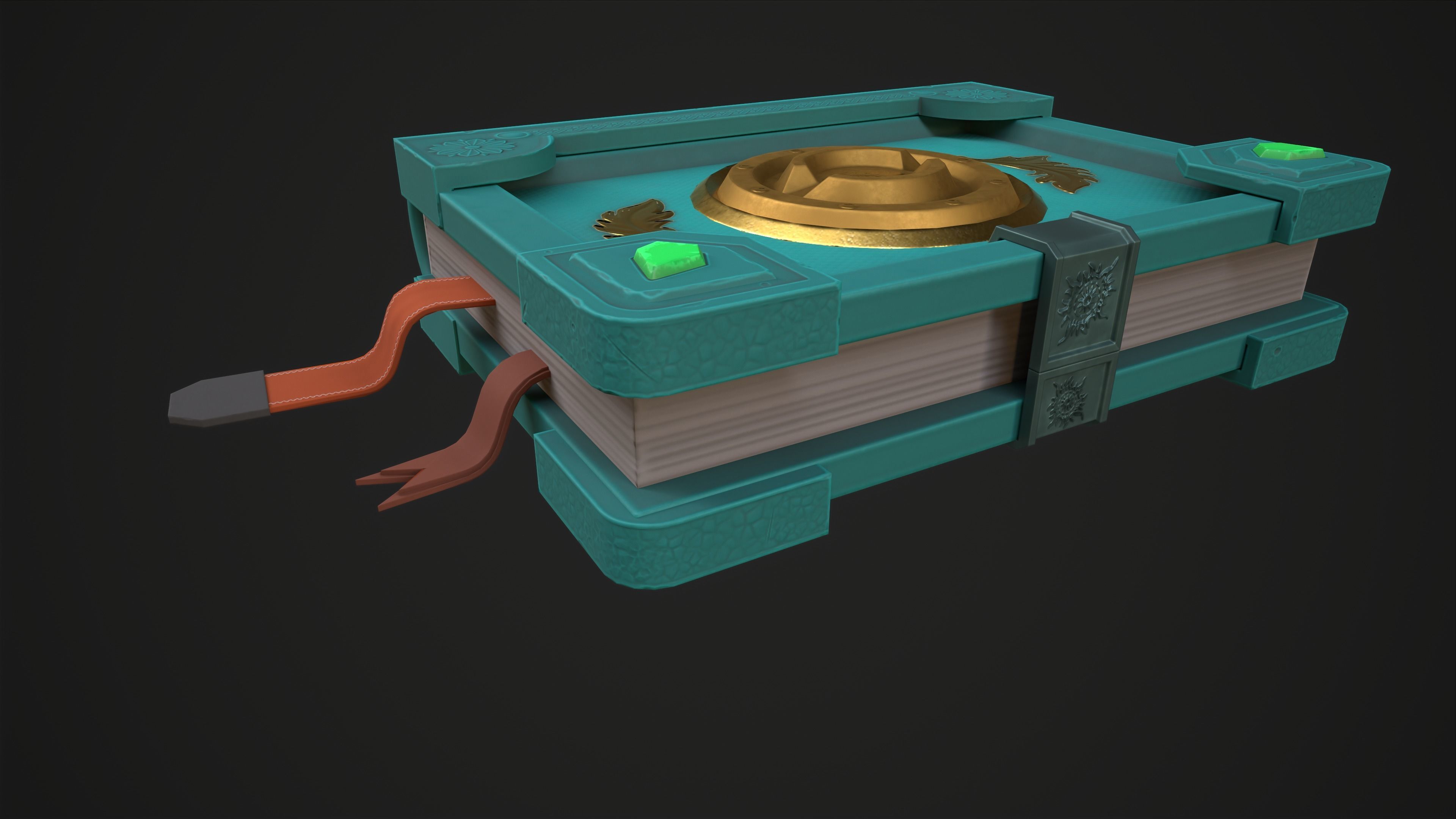 3D model Magic Book VR / AR / low-poly | CGTrader