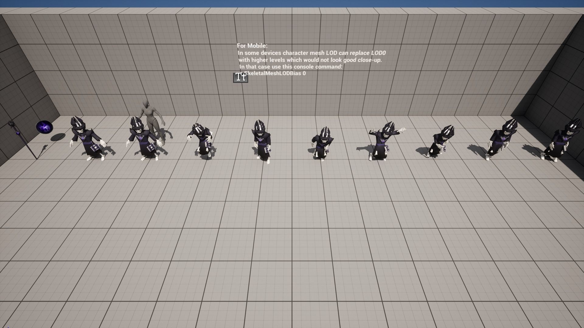 3D model Cartoon Skeleton Necromancer - Mobile Game Ready VR / AR / low ...