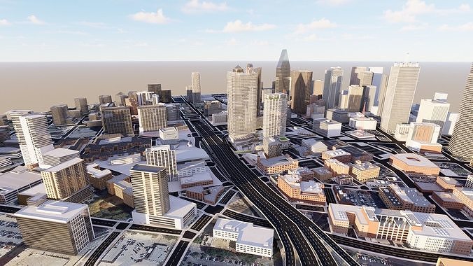 Dallas 3D model | CGTrader