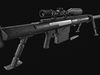 3D model Anzio 20mm Sniper rifle VR / AR / low-poly | CGTrader