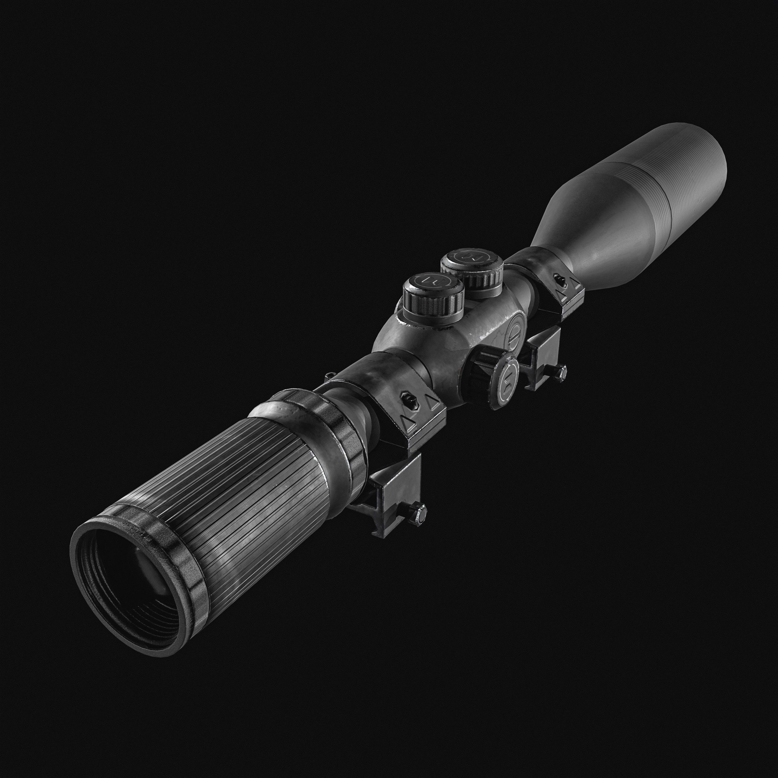 3D model Anzio 20mm Sniper rifle VR / AR / low-poly | CGTrader