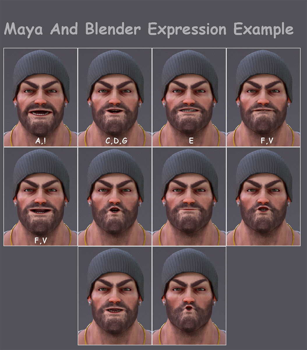 3D model James Cartoon Rig V2 VR / AR / low-poly | CGTrader