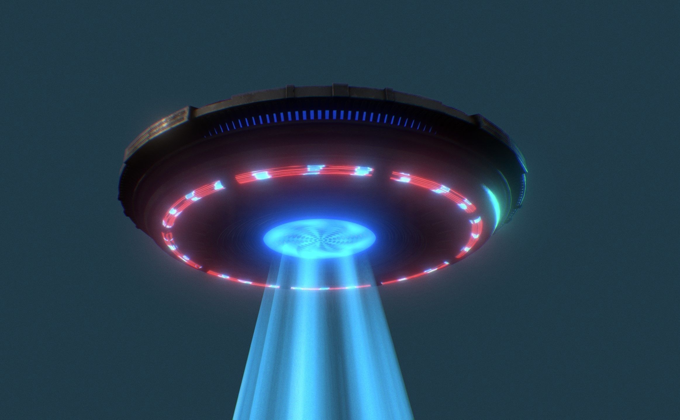 3D model UFO - Animated VR / AR / low-poly | CGTrader