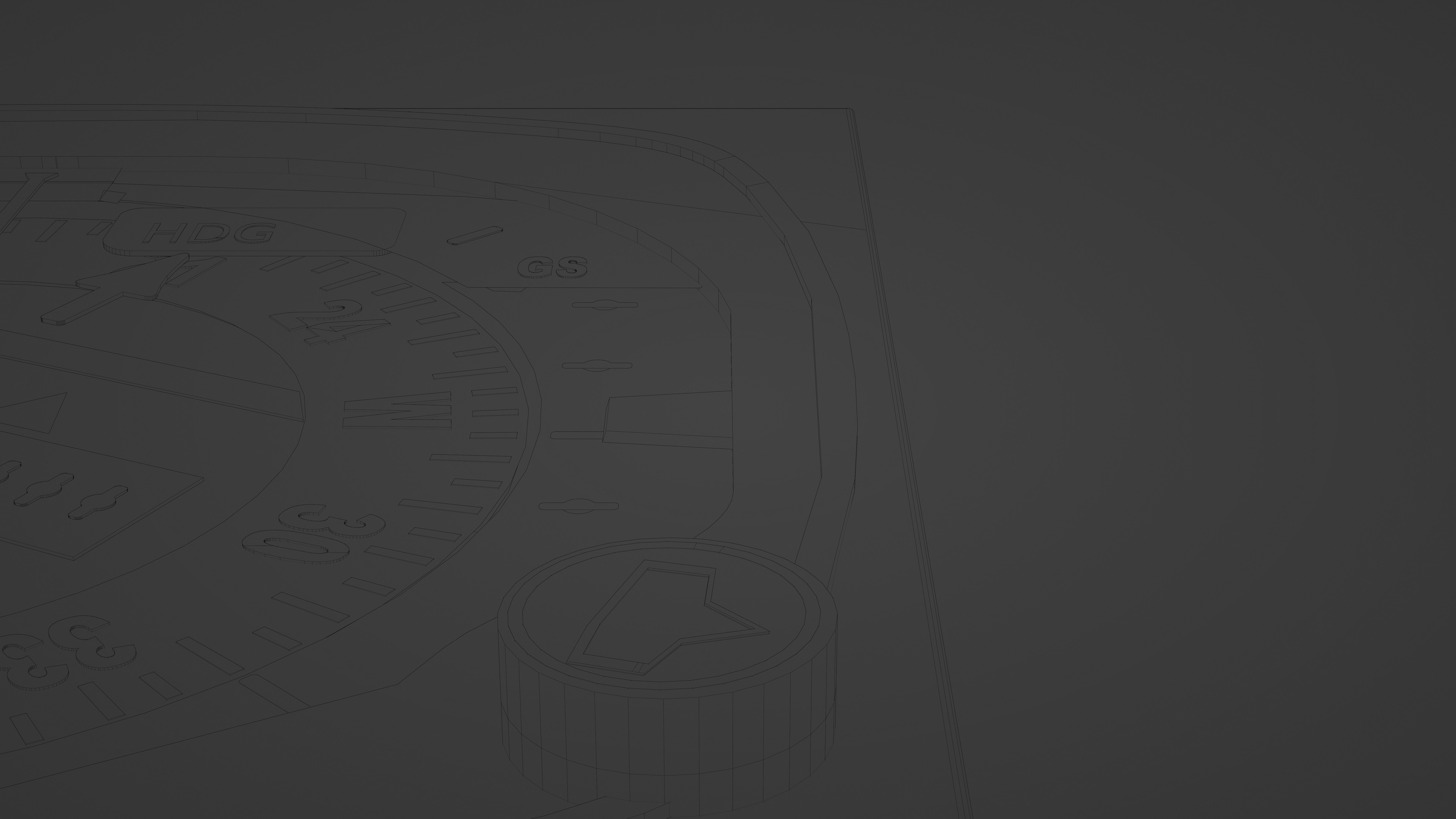 Horizontal Situation Indicator 3D model | CGTrader