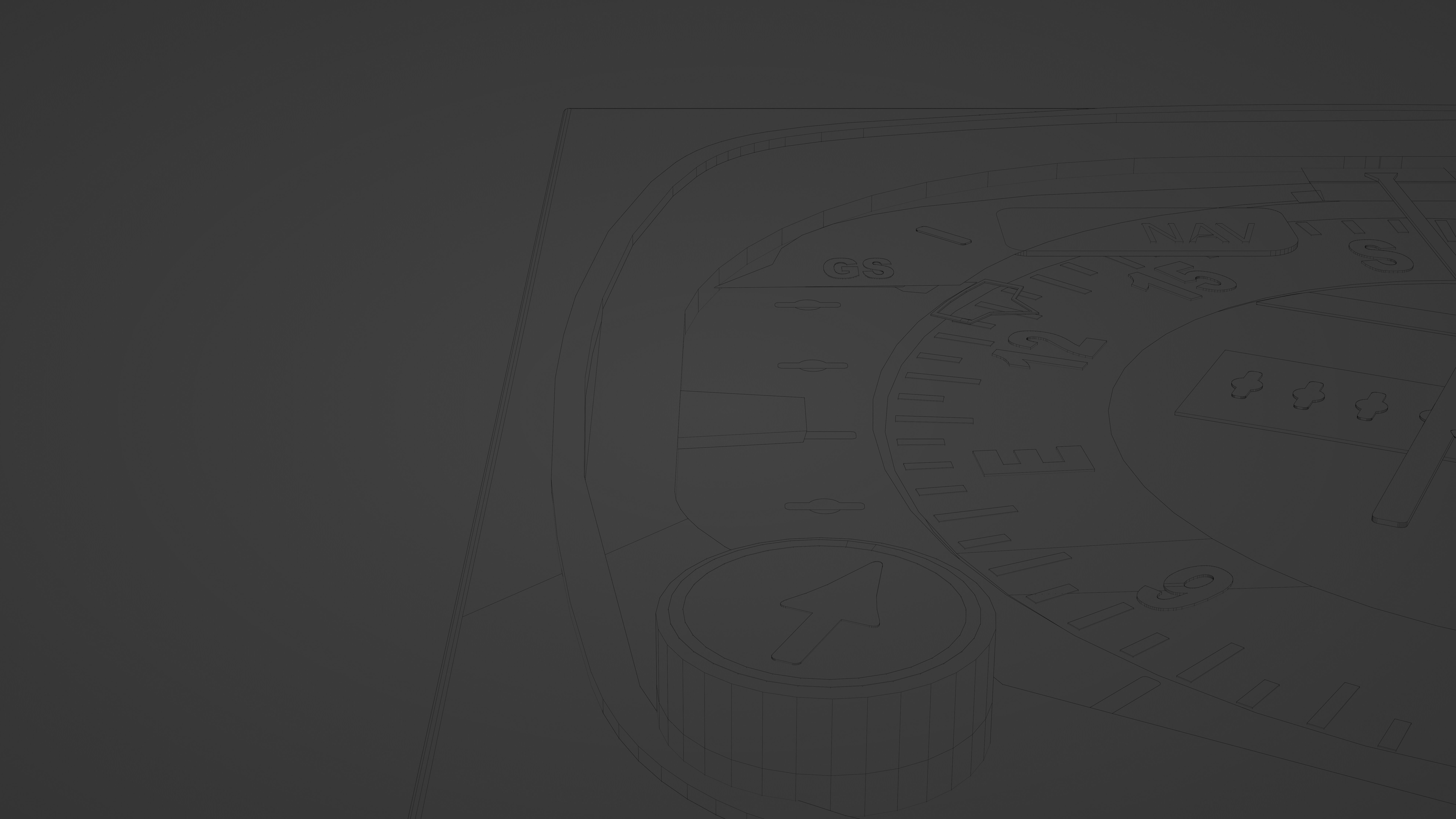 Horizontal Situation Indicator 3D model | CGTrader